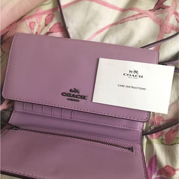 Coach | Bags | Coach Crossbody Lavender | Poshmark